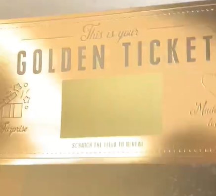 TikTok Deal – Golden Ticket Card – McSplat